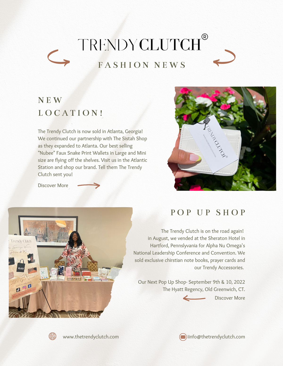 Atlanta Trendies! Shop Our Brand In- Person | The Trendy Clutch